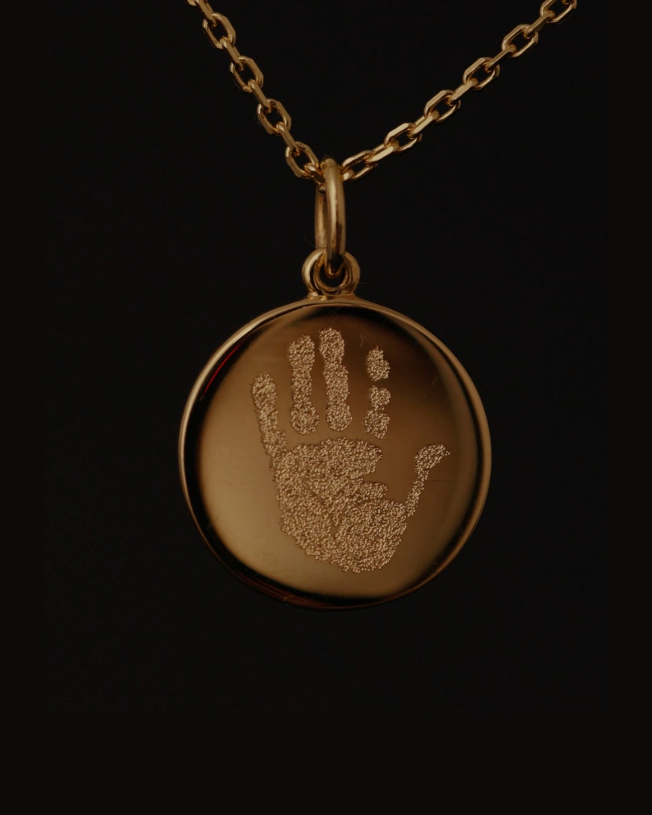 Deja Marc | The Double Sided Paw Print Pendant – Deja Marc Australia HQ
